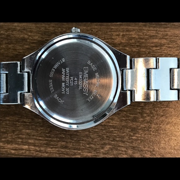 Embassy | Accessories | New Embassy Watch Whitesilver Color | Poshmark